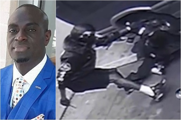 Watch the CCTV footage of the stabbing to death of a 53-year-old US ...