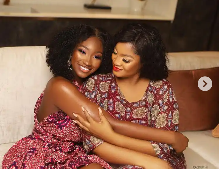 Reactions As Miiimiii Daughter Of Veteran Actress, Omotola Jalade ...